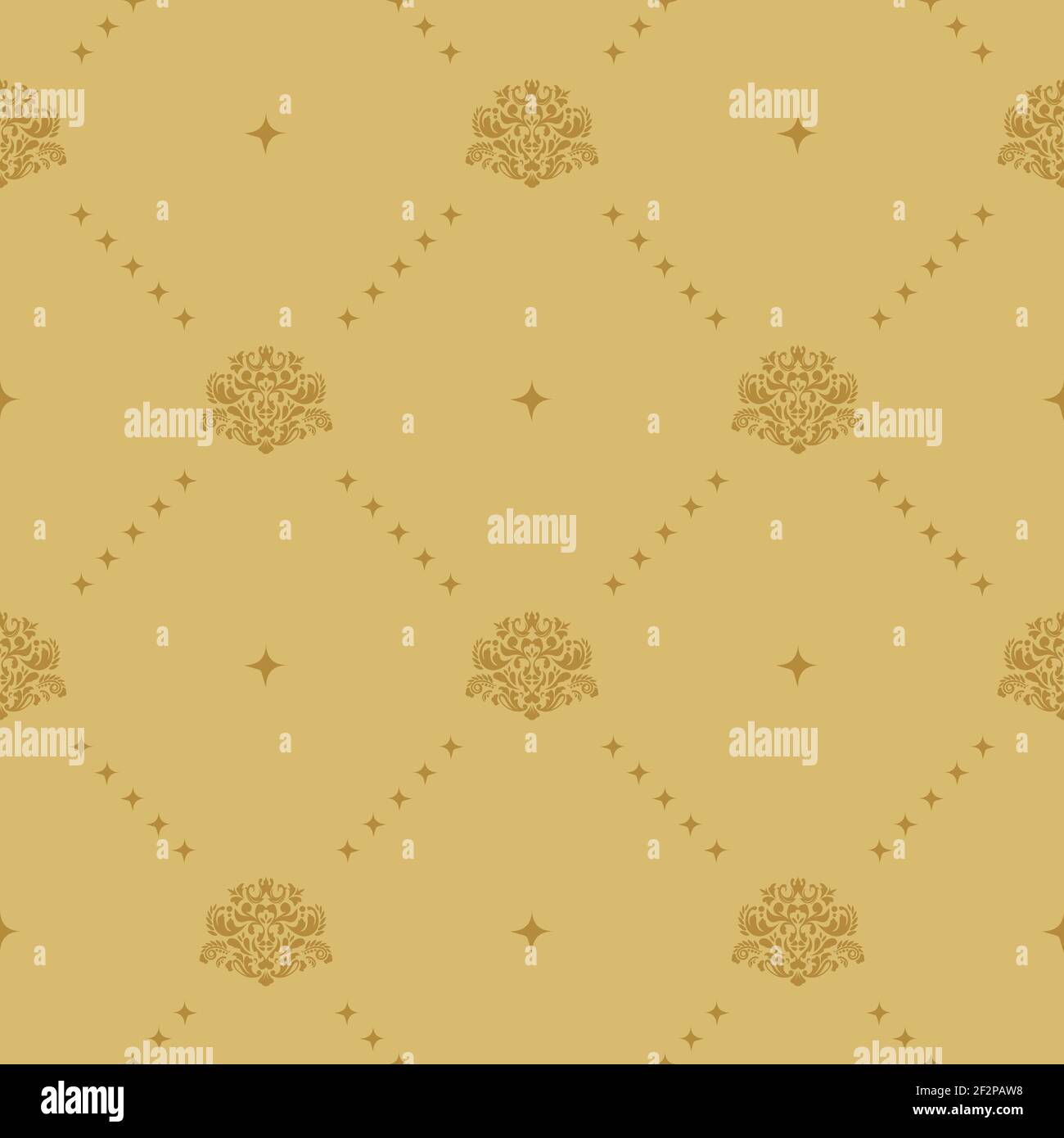 Aristocratic baroque wallpaper. Abstract decorative background with ...