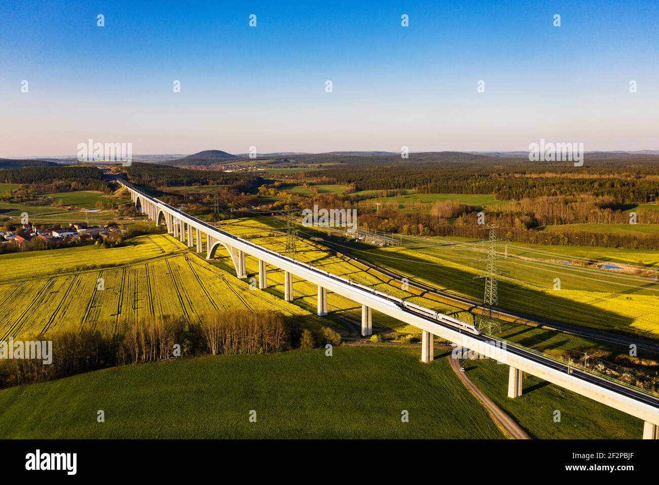 Train traffic power pylons hi-res stock photography and images - Alamy