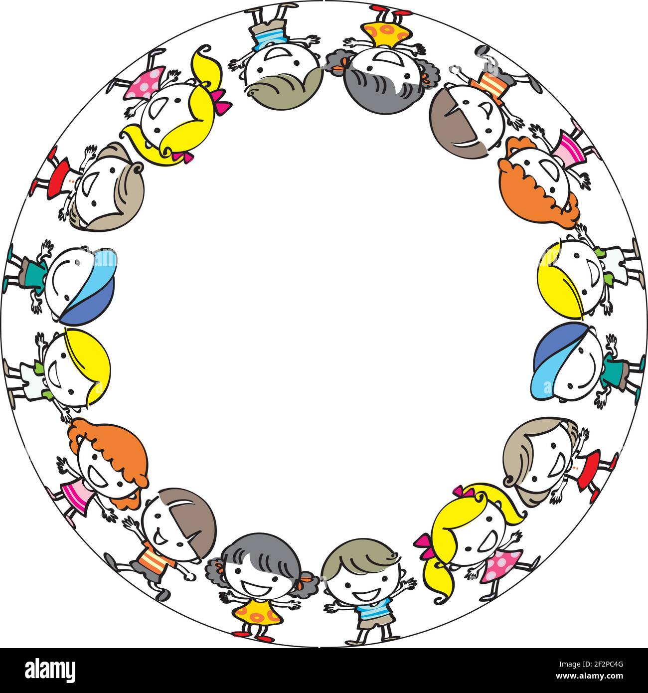 vector cartoon children Stock Vector Image & Art - Alamy