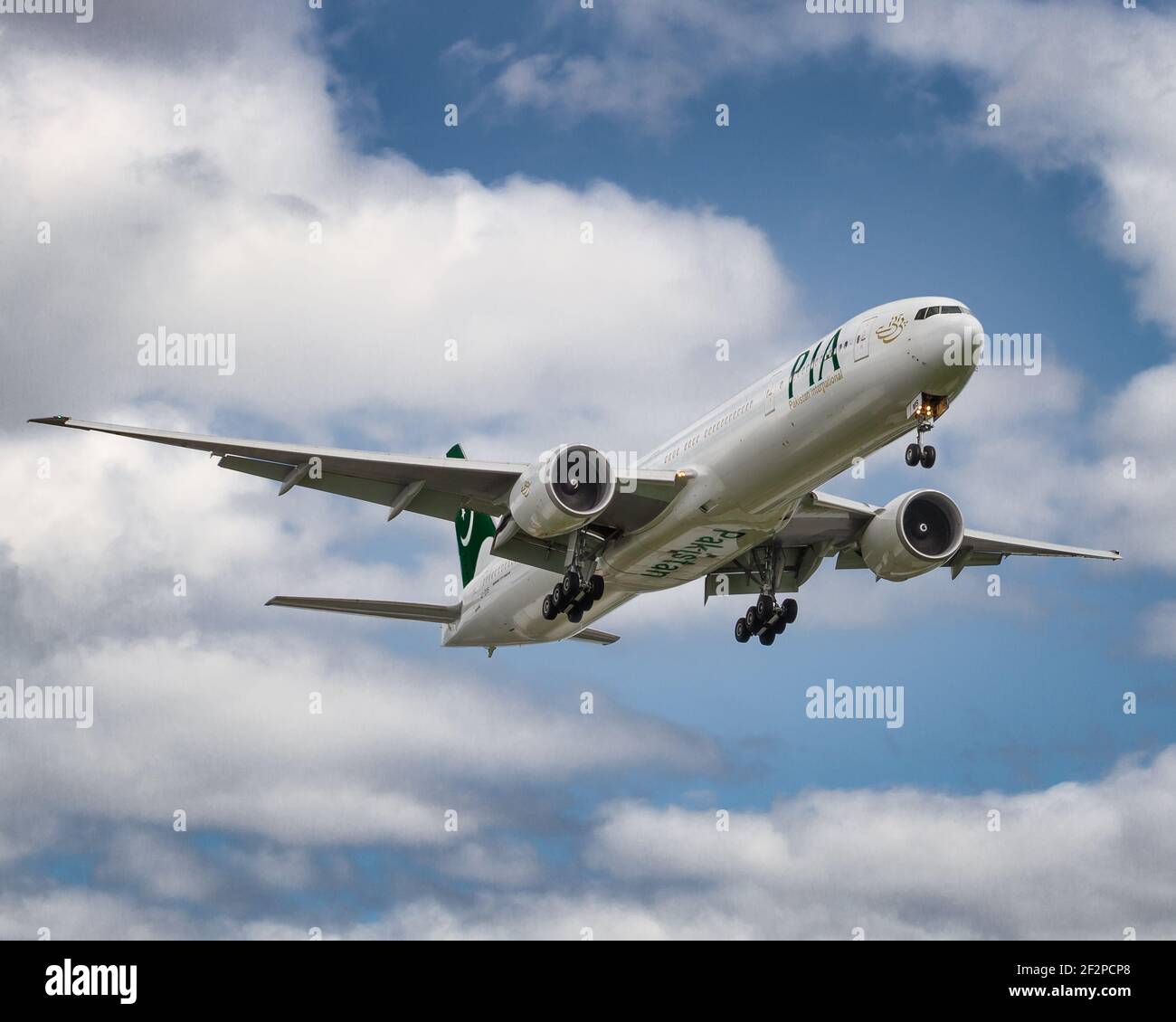 London, Heathrow Airport - February, 2020: PIA, Pakistan International ...
