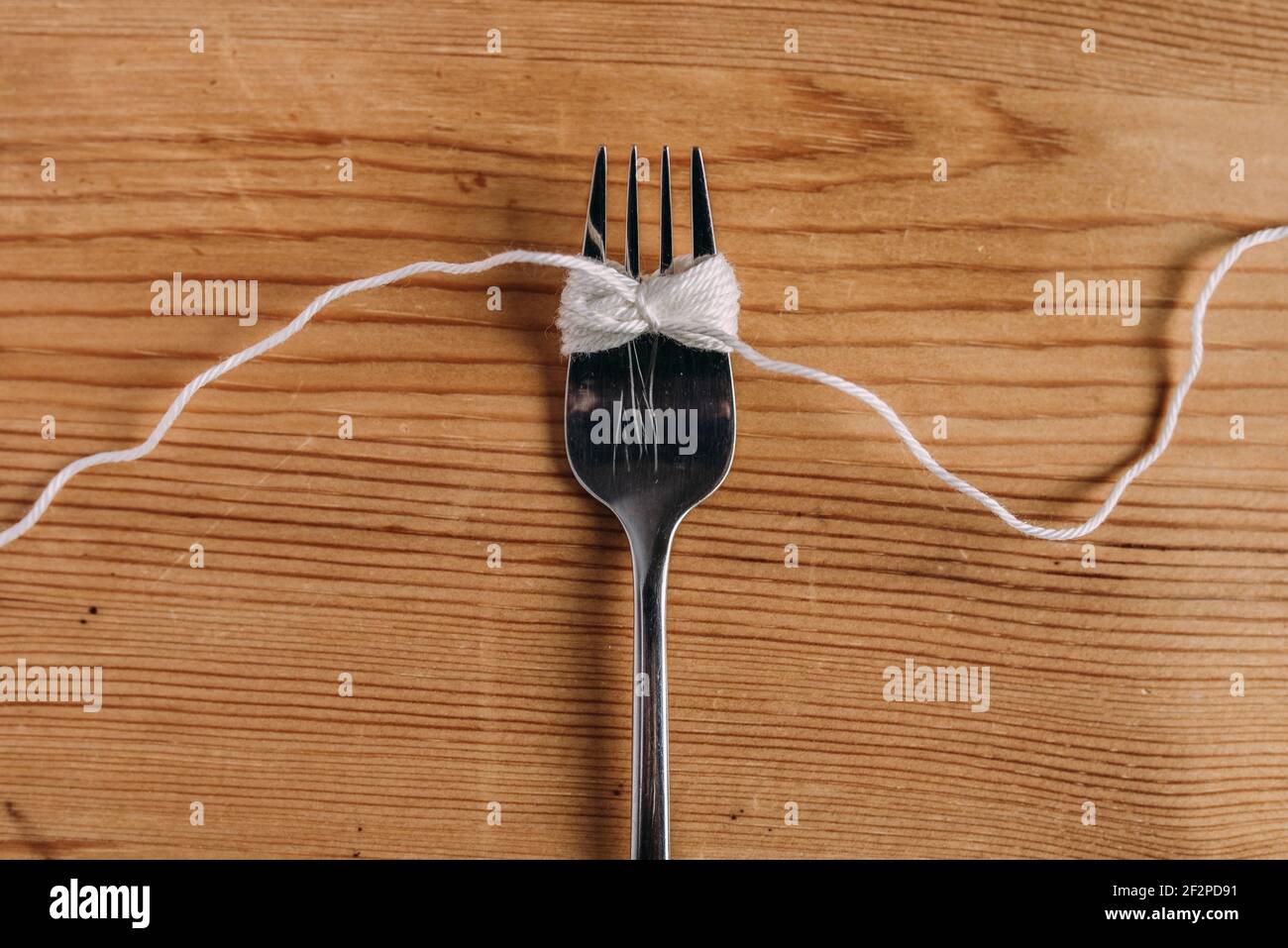 Macrame rainbow, step-by-step 4 - making pompons Stock Photo - Alamy