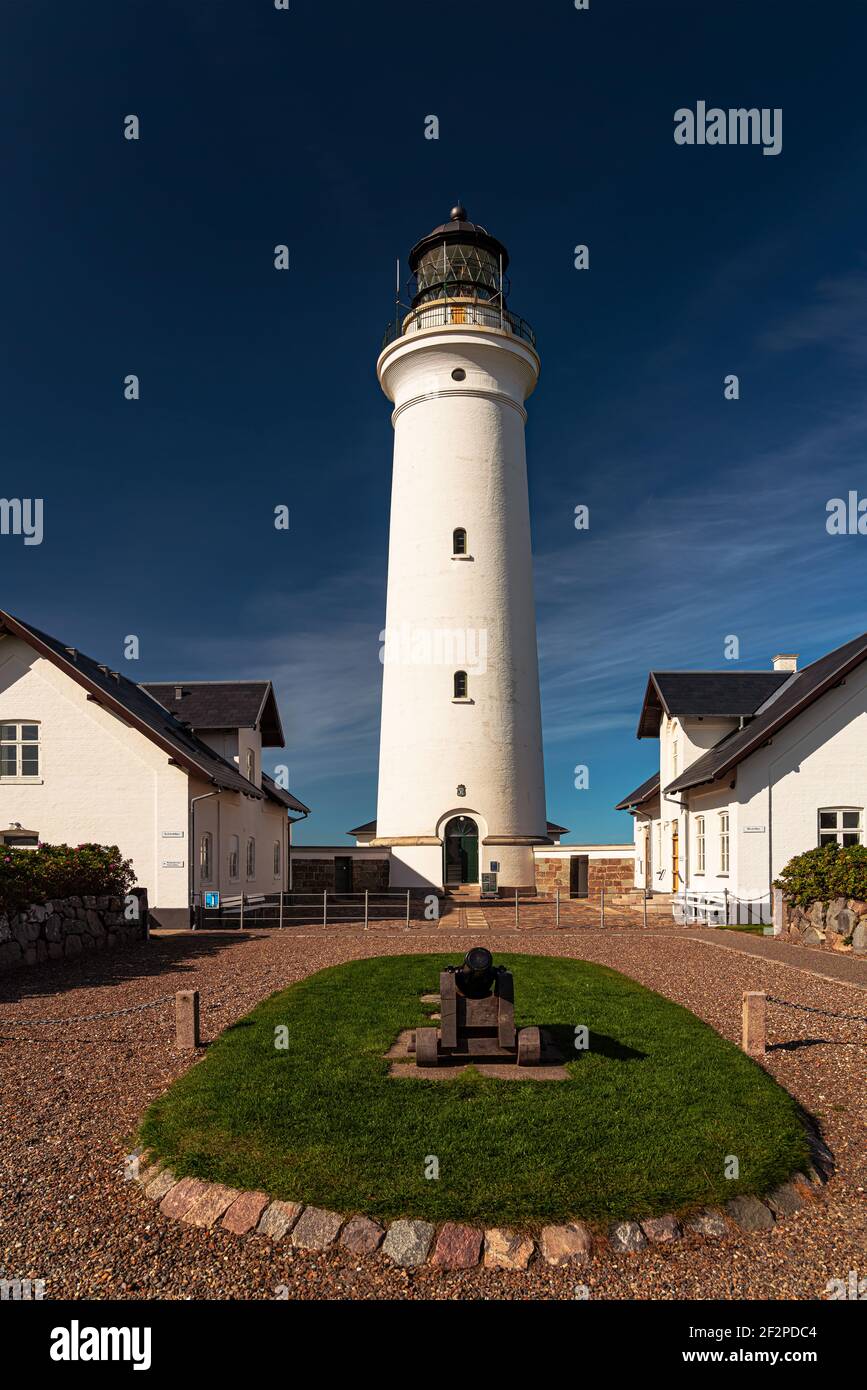 Hirtshals lighthouse, Denmark Stock Photo - Alamy