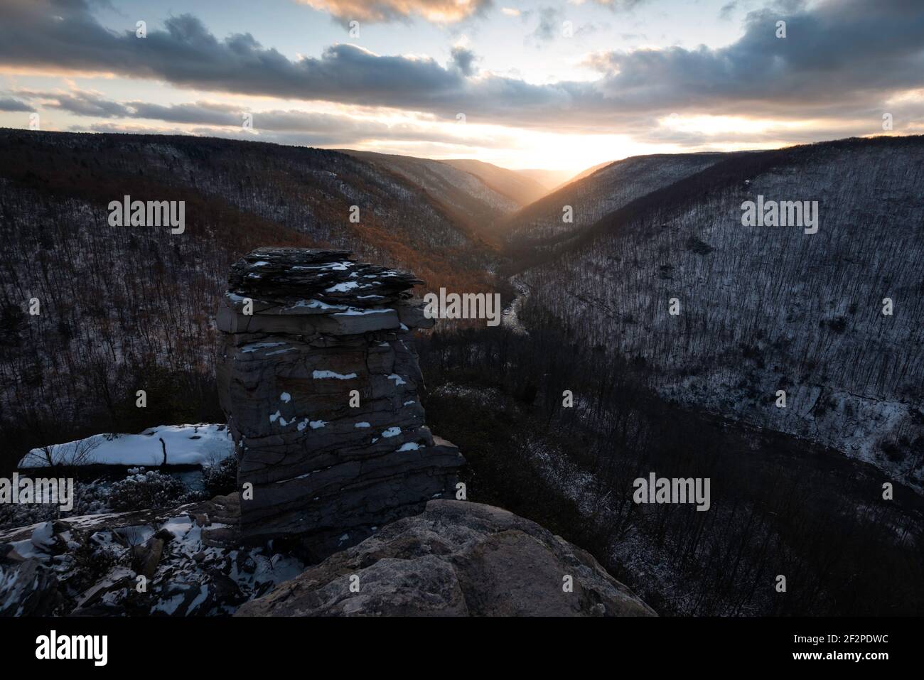 Golden light beings to fill the valley of Blackwater Canyon at ...