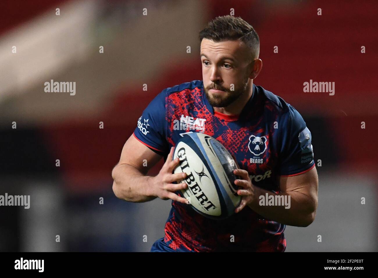 Bristol, UK. 12th Mar, 2021. Andy Uren of Bristol Bears during the game ...