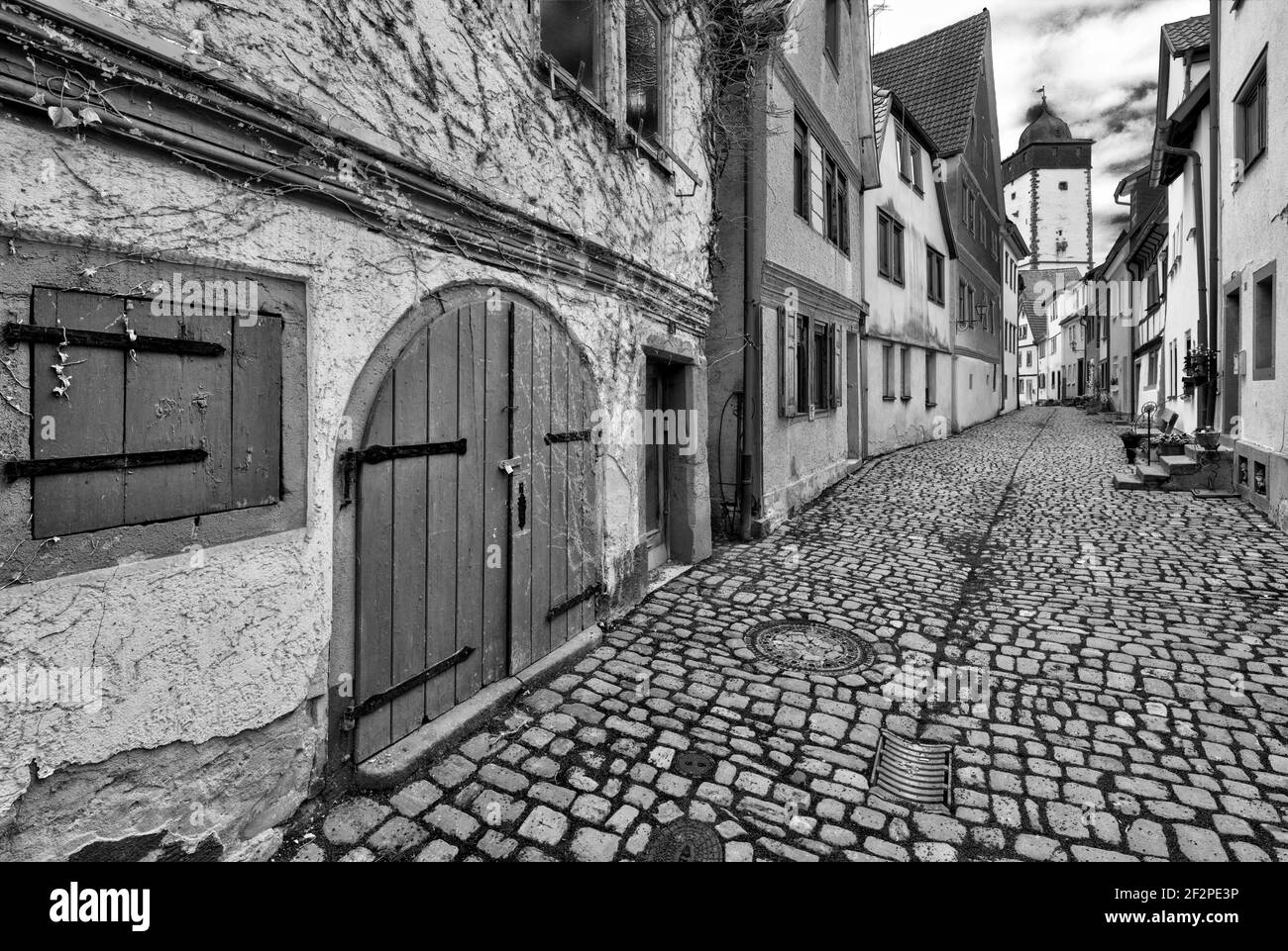 City tower bayersturm Black and White Stock Photos & Images - Alamy