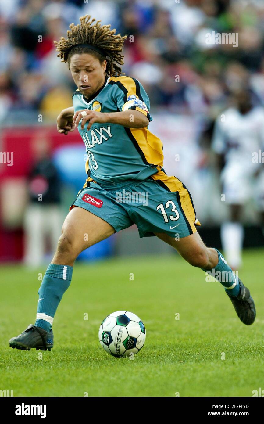 Cobi Jones, Los Angeles Galaxy, 10/20/02 Stock Photo - Alamy