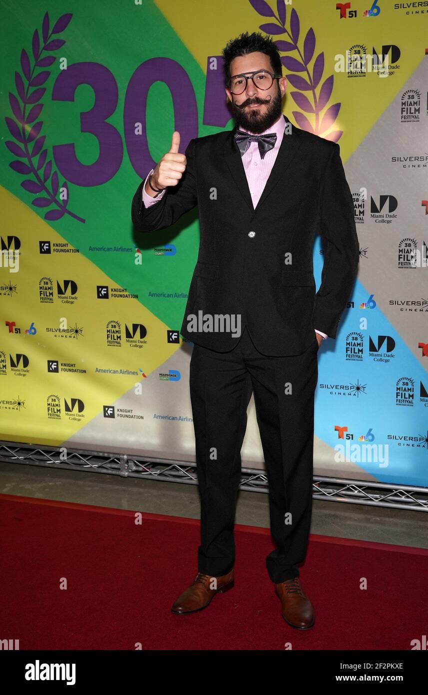 MIAMI, FL - MARCH 12: Actor Marcell Felipe attends the premier of the ...