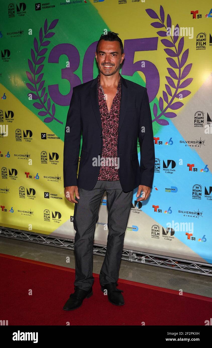 MIAMI, FL - MARCH 12: Actor Pedro Rodriguez attends the premier of the ...