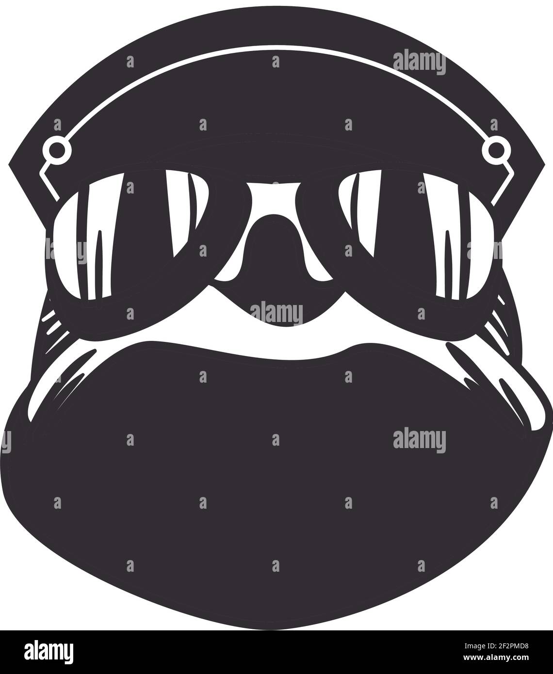 biker patch helmet with glasses Stock Vector Image & Art - Alamy