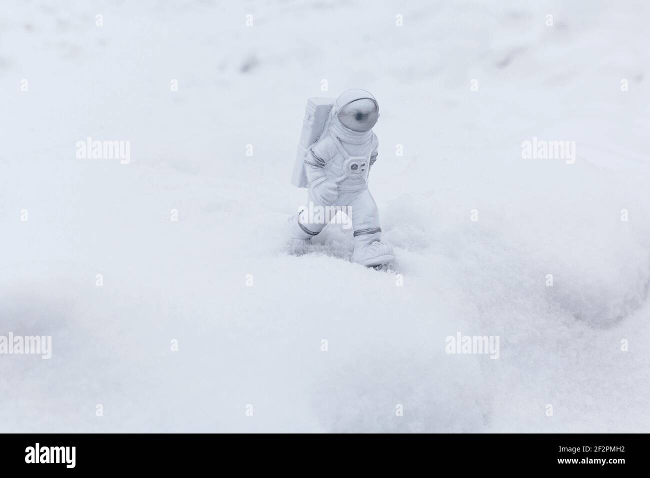 Ice covered moon and planet hi-res stock photography and images - Alamy