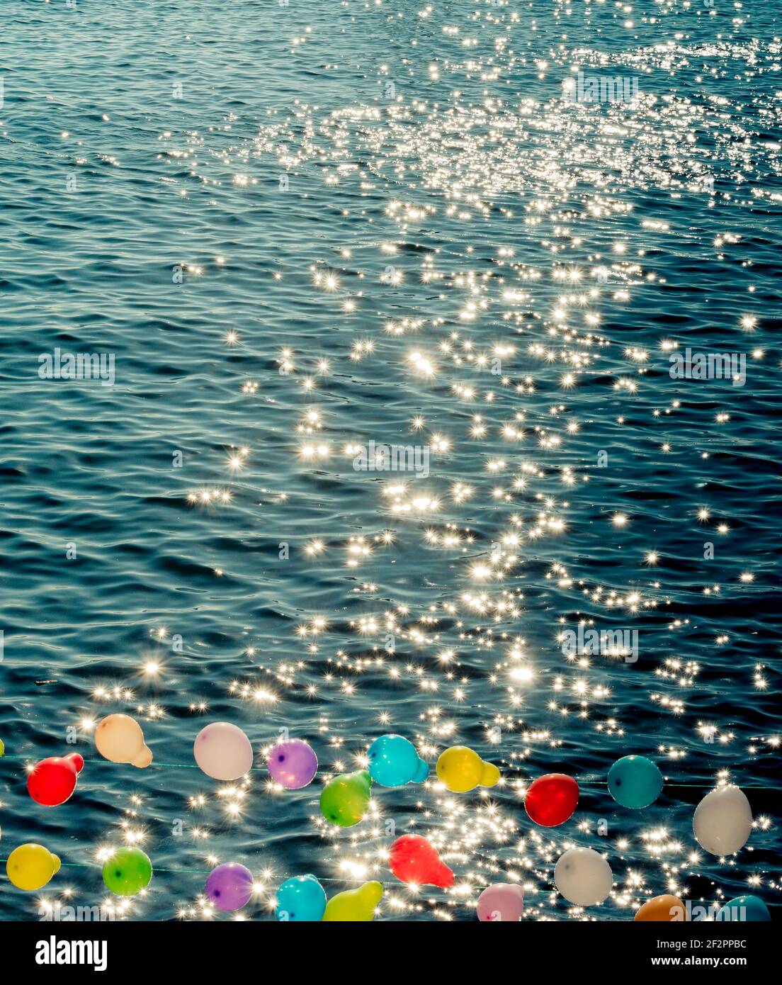 Balloon on a string hi-res stock photography and images - Alamy