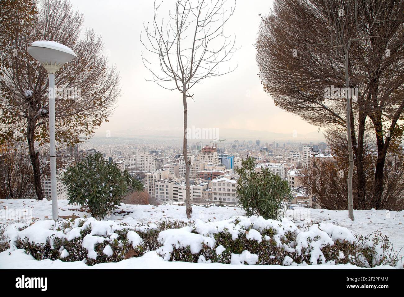 View of the city of Tehran from the Roof of Tehran Stock Photo - Alamy