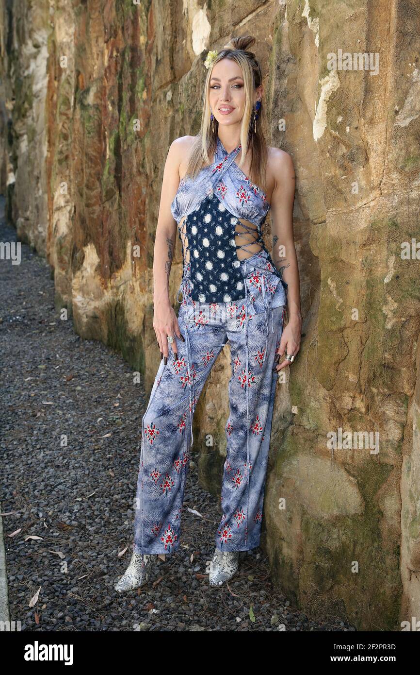 March 13, 2021: IMOGEN ANTHONY attends the world's first sober bar ...