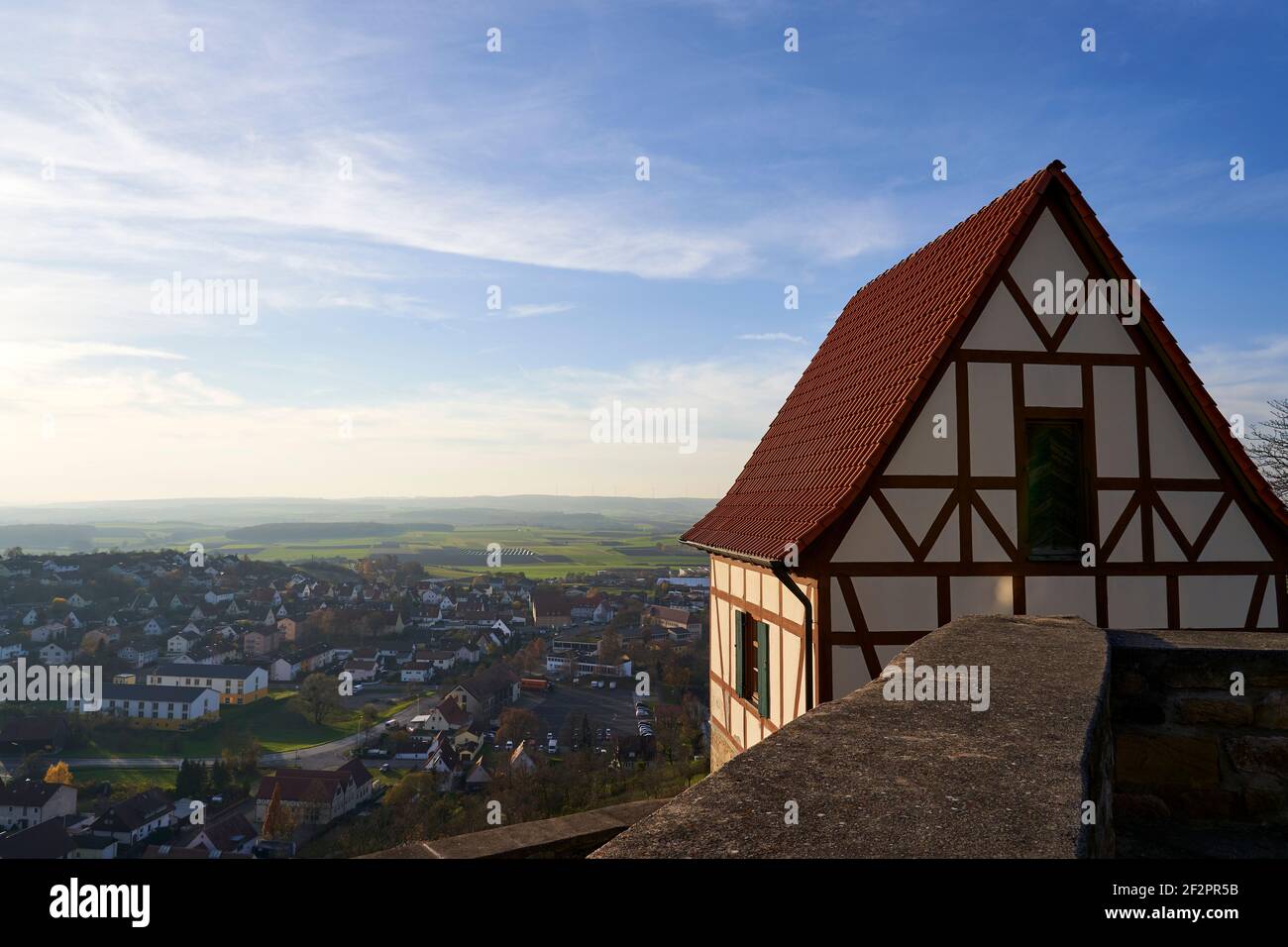 Koenigsberg Castle in Bavaria, Haßfurt District, Lower Franconia ...