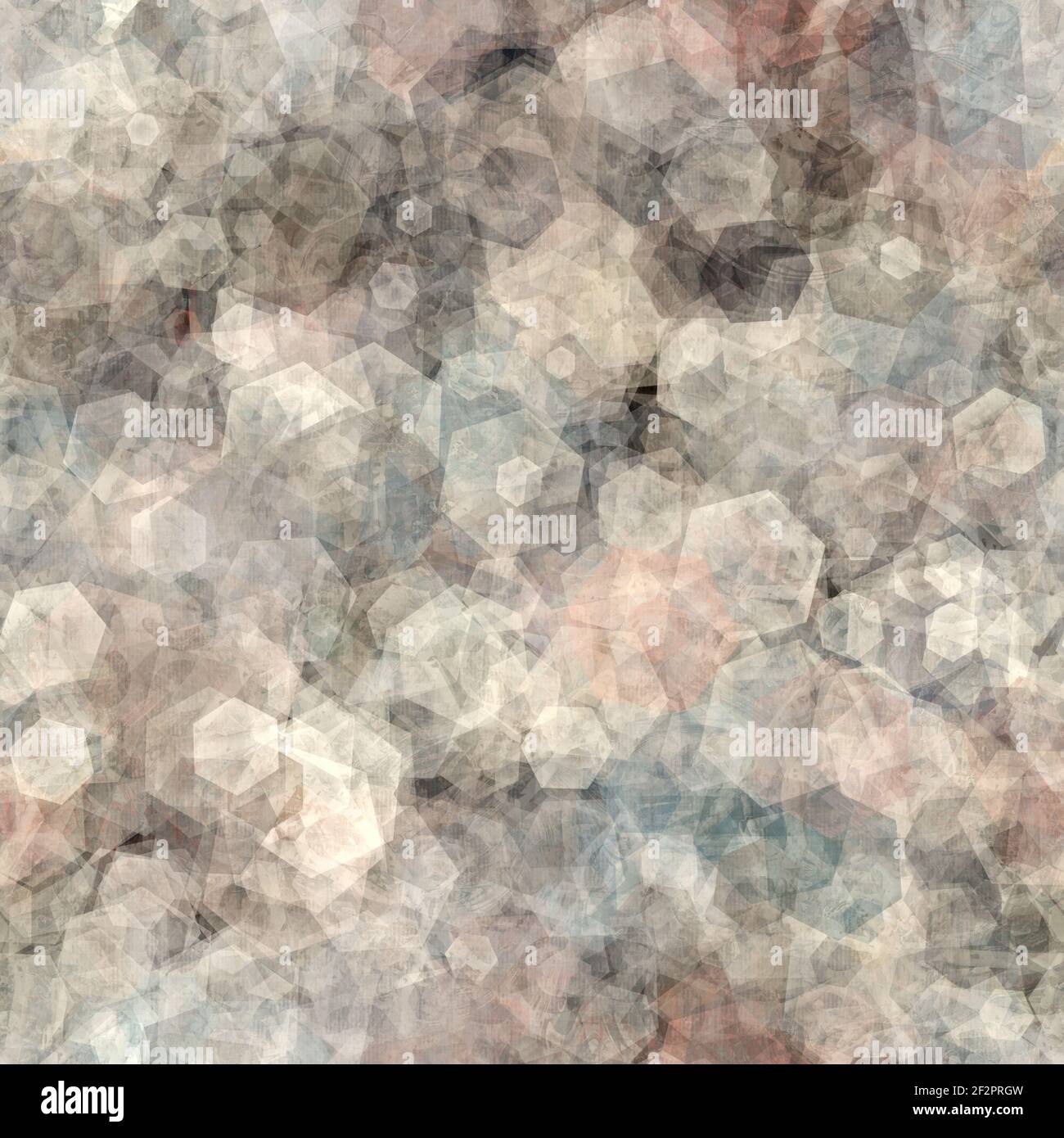 Seamless geo splattered hexagon shape pattern print Stock Photo - Alamy