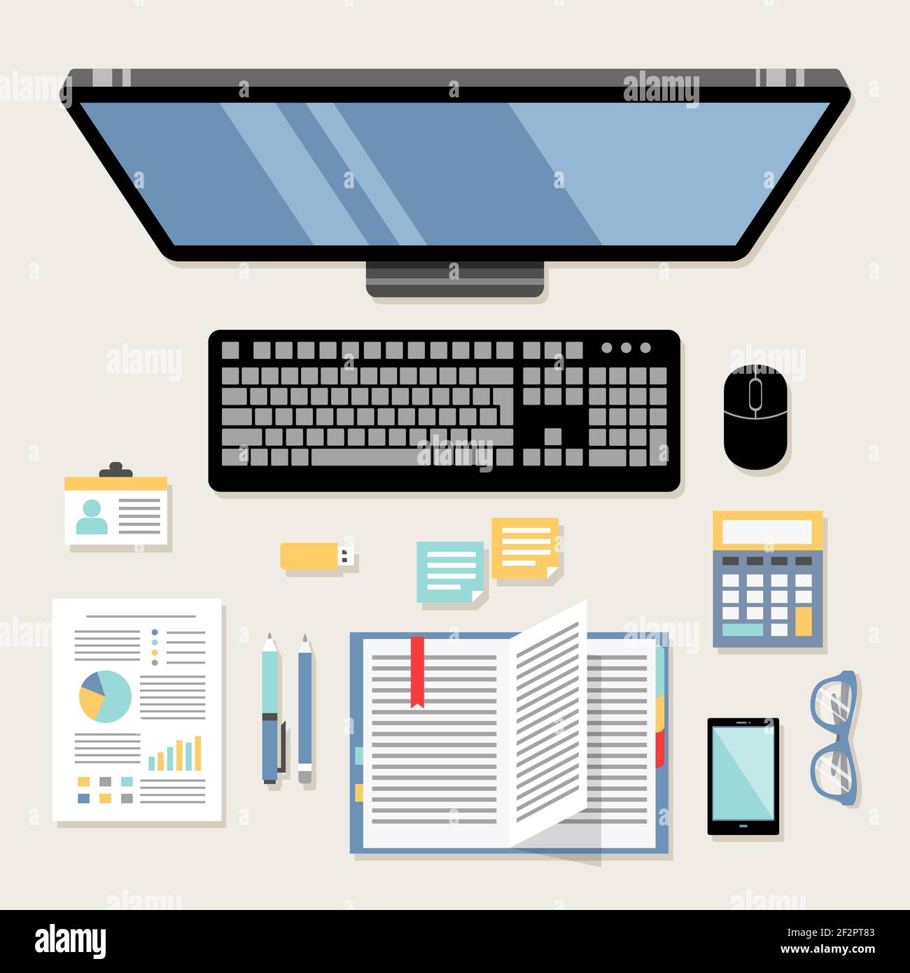 Office key card Stock Vector Images - Alamy