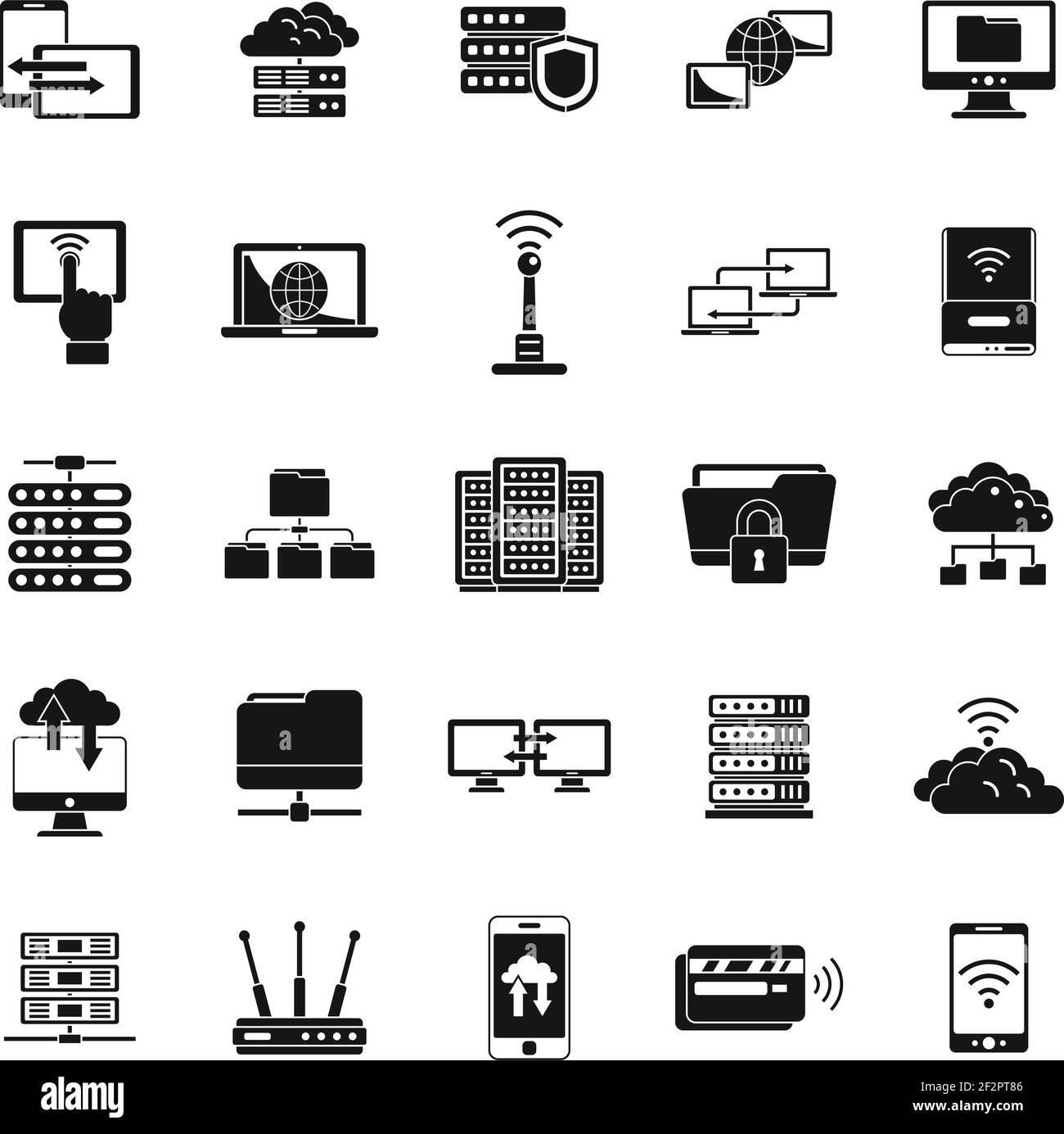 Remote management software Stock Vector Images - Alamy