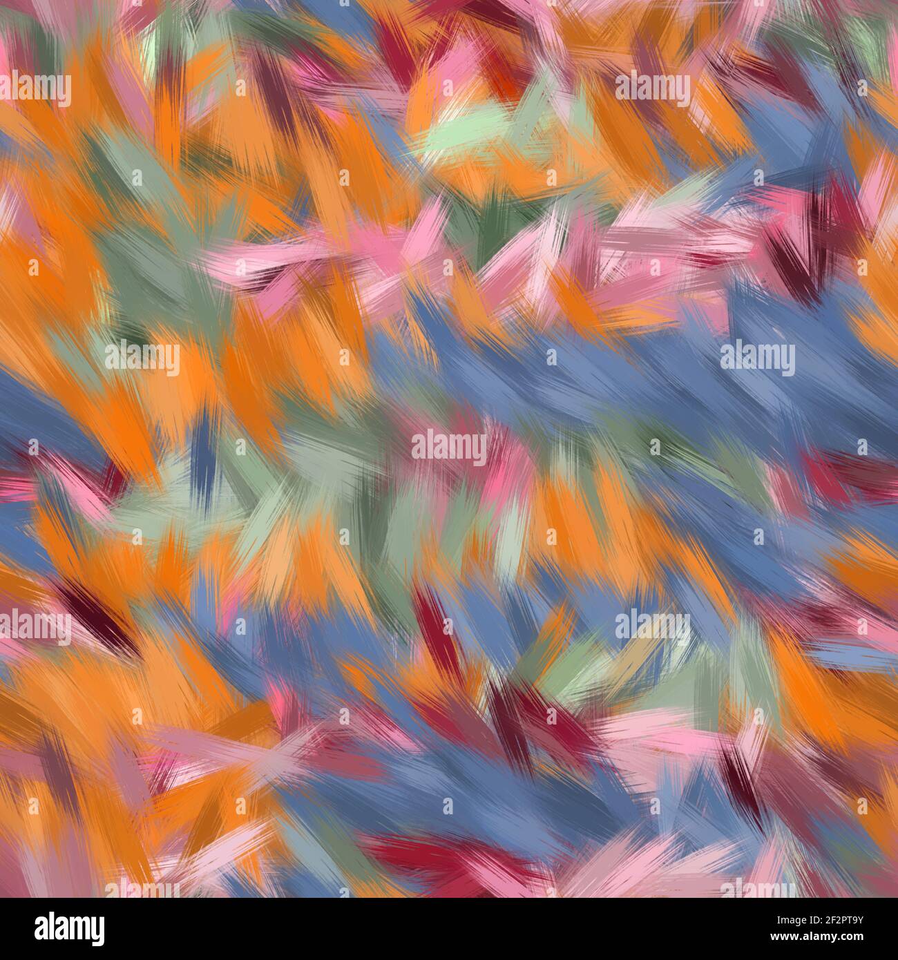Seamless faux digital paint stroke pattern print Stock Photo - Alamy