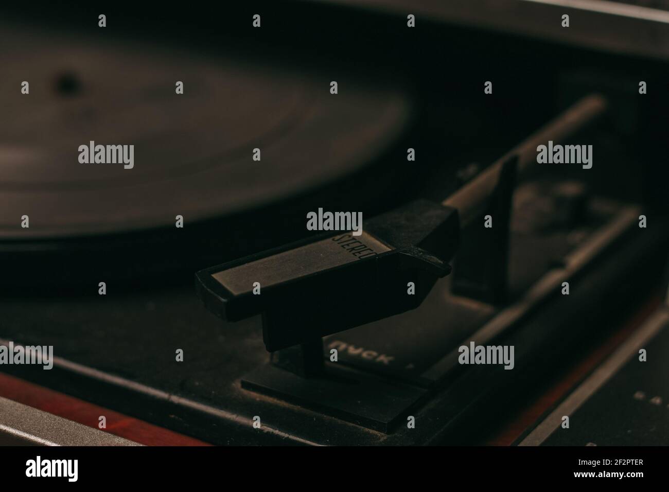 retro turntable gramophone nostalgia entertainment old technology Stock ...