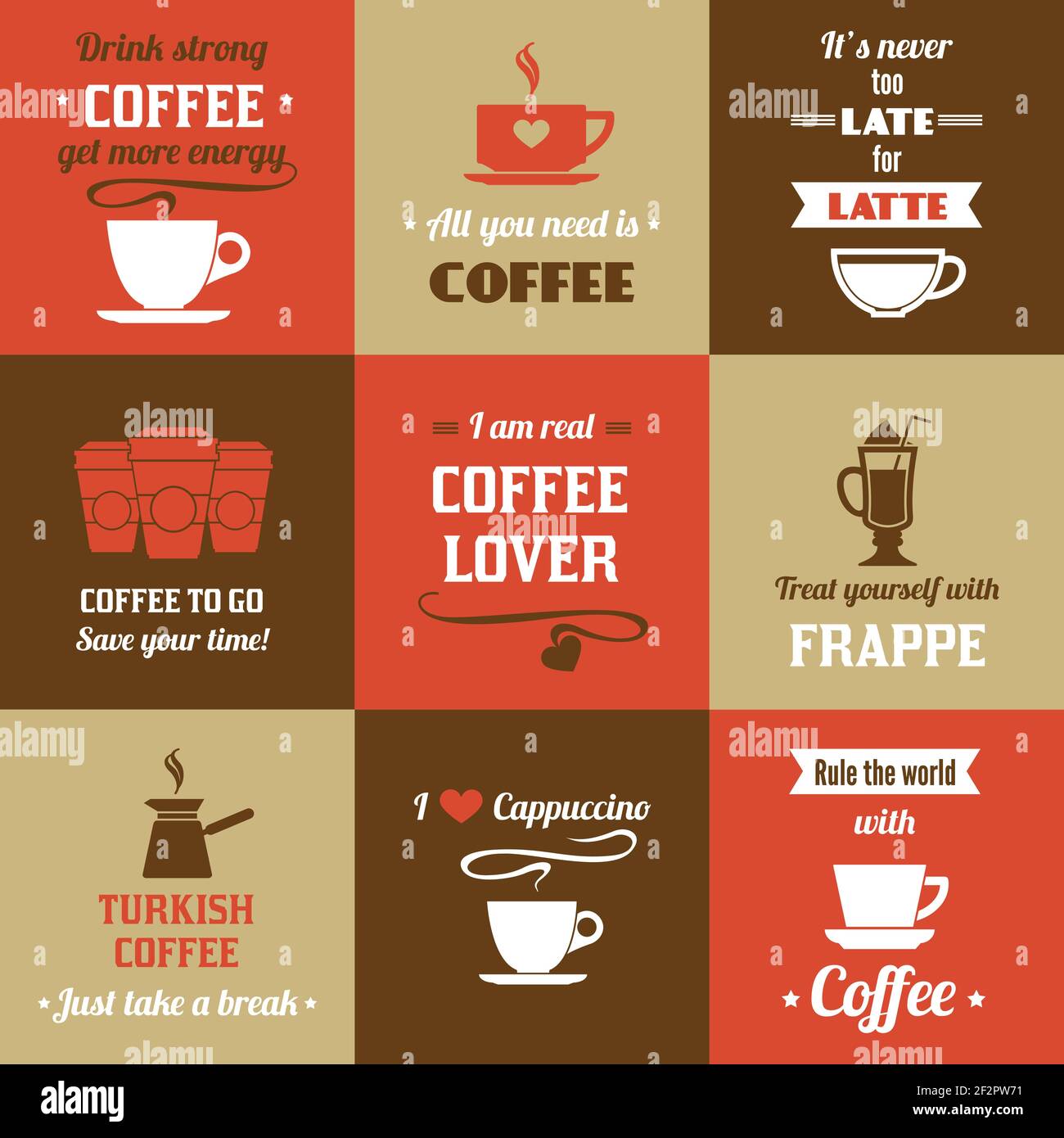 Coffee Infographic Poster
