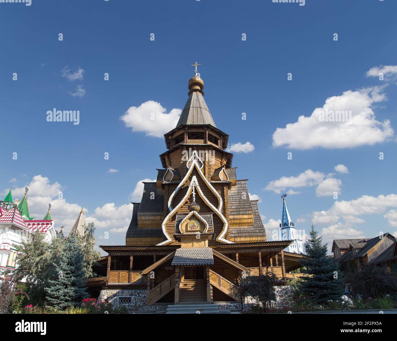 Church of St. Nicholas in Izmailovsky Kremlin (Kremlin in Izmailovo ...