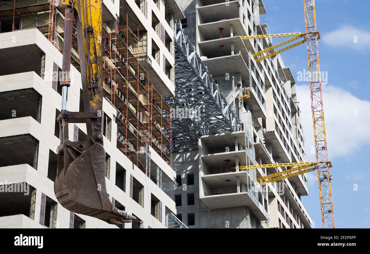 Construction machinery, high and heavy construction machinery against ...