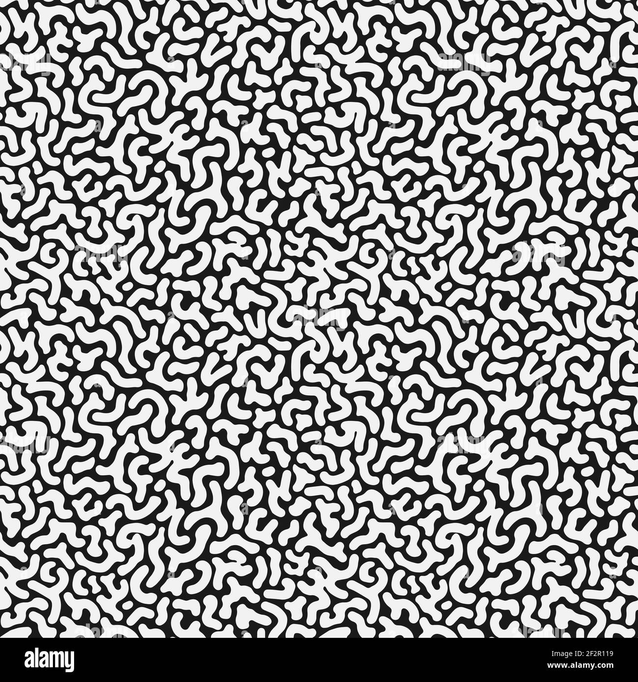 Vector hand drawn monochrome purifier fish skin seamless pattern Stock ...