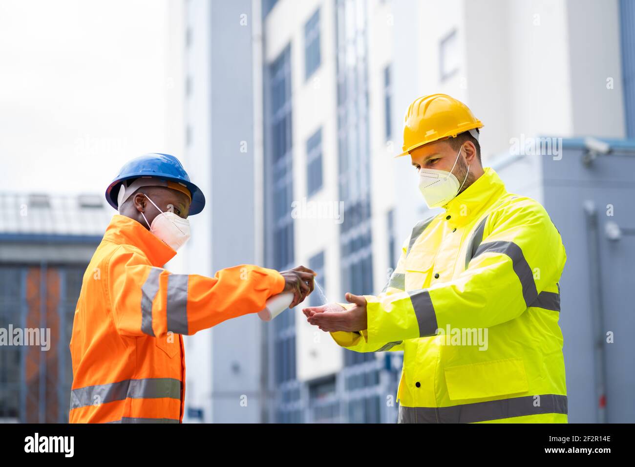 Industrial Work Health At Construction Site Or Factory Stock Photo - Alamy