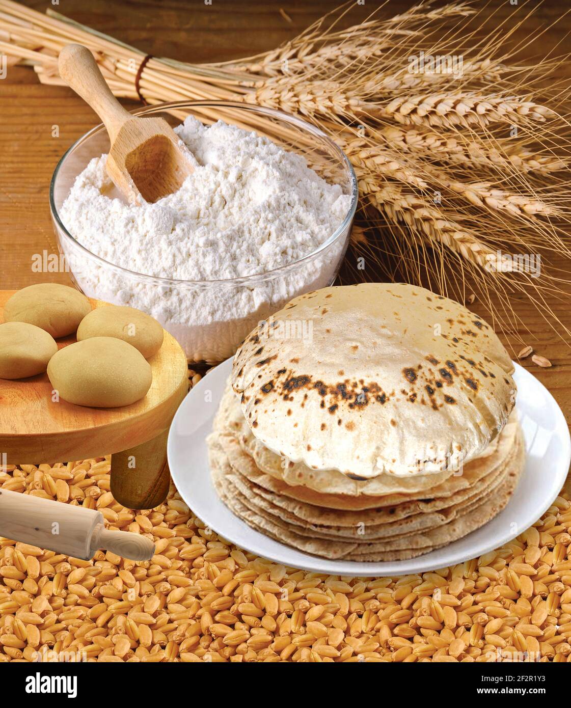 Chapati plate hi-res stock photography and images - Alamy