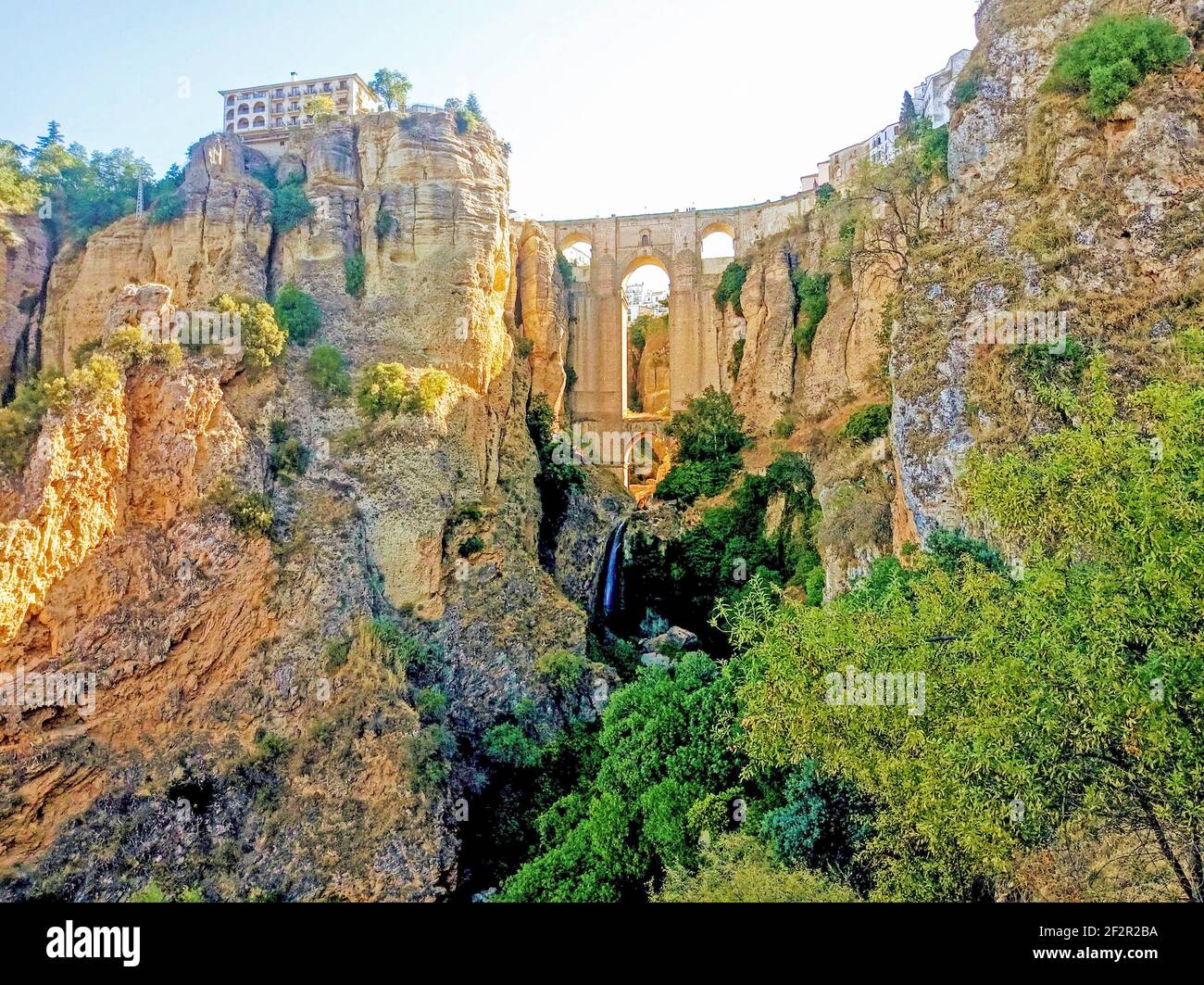 Medieval bridge in ronda hi-res stock photography and images - Alamy