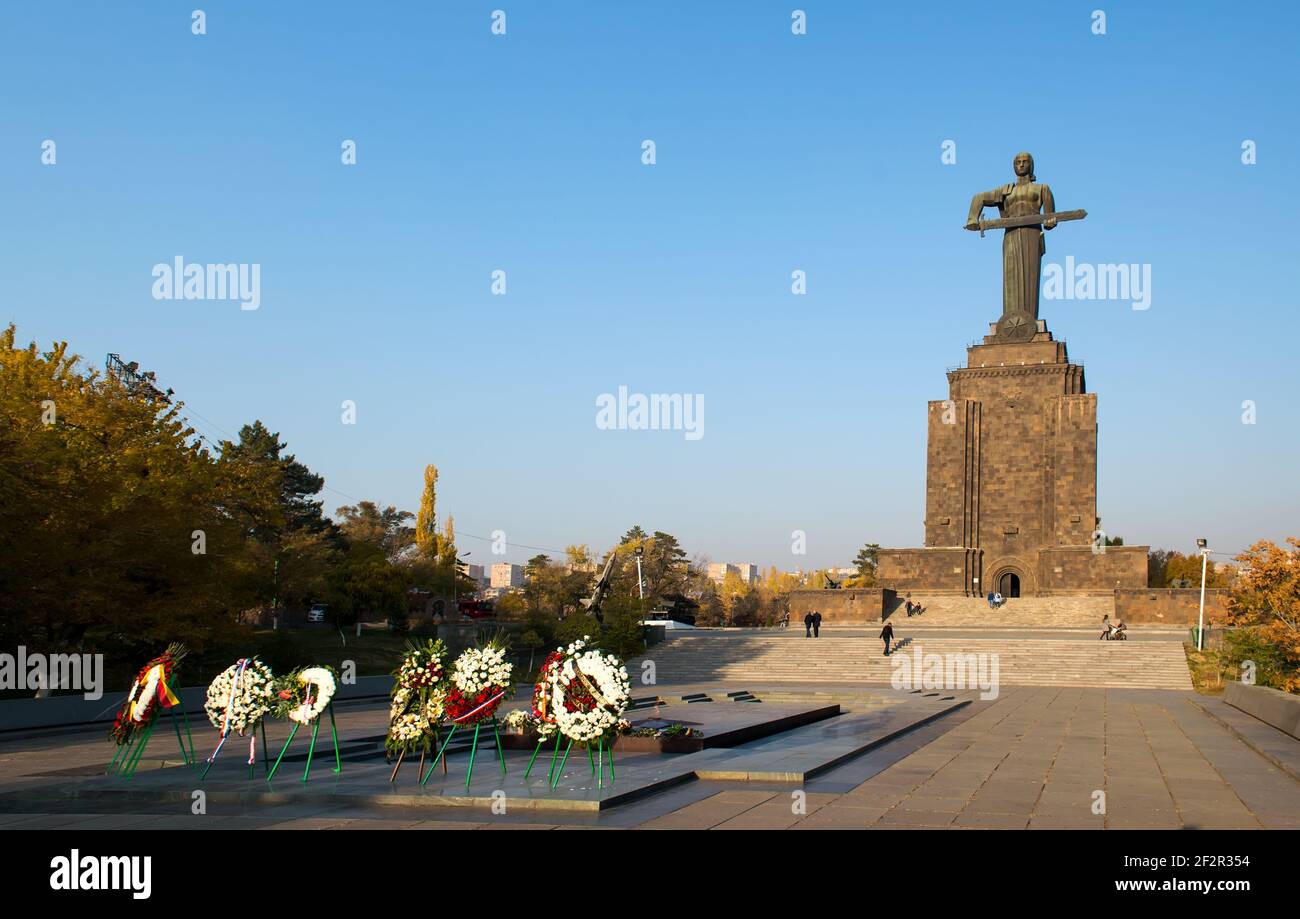 Mother armenia monument hi-res stock photography and images - Alamy