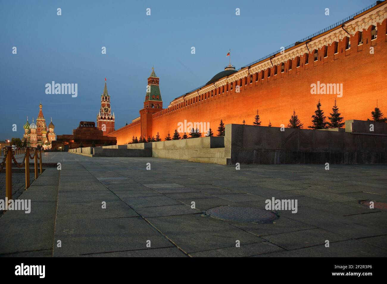 Red Square at night, Moscow, Russia Stock Photo - Alamy