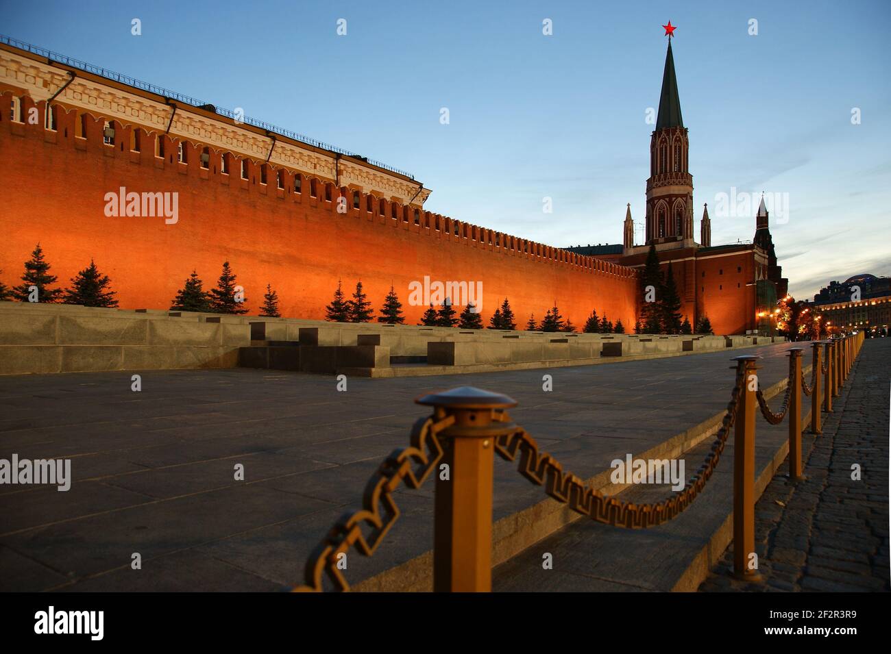 Red Square at night, Moscow, Russia Stock Photo - Alamy
