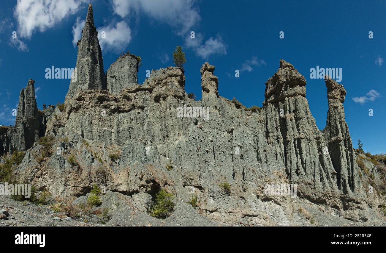 Putangirua Pinnacles in Wellington Region on North Island of New ...