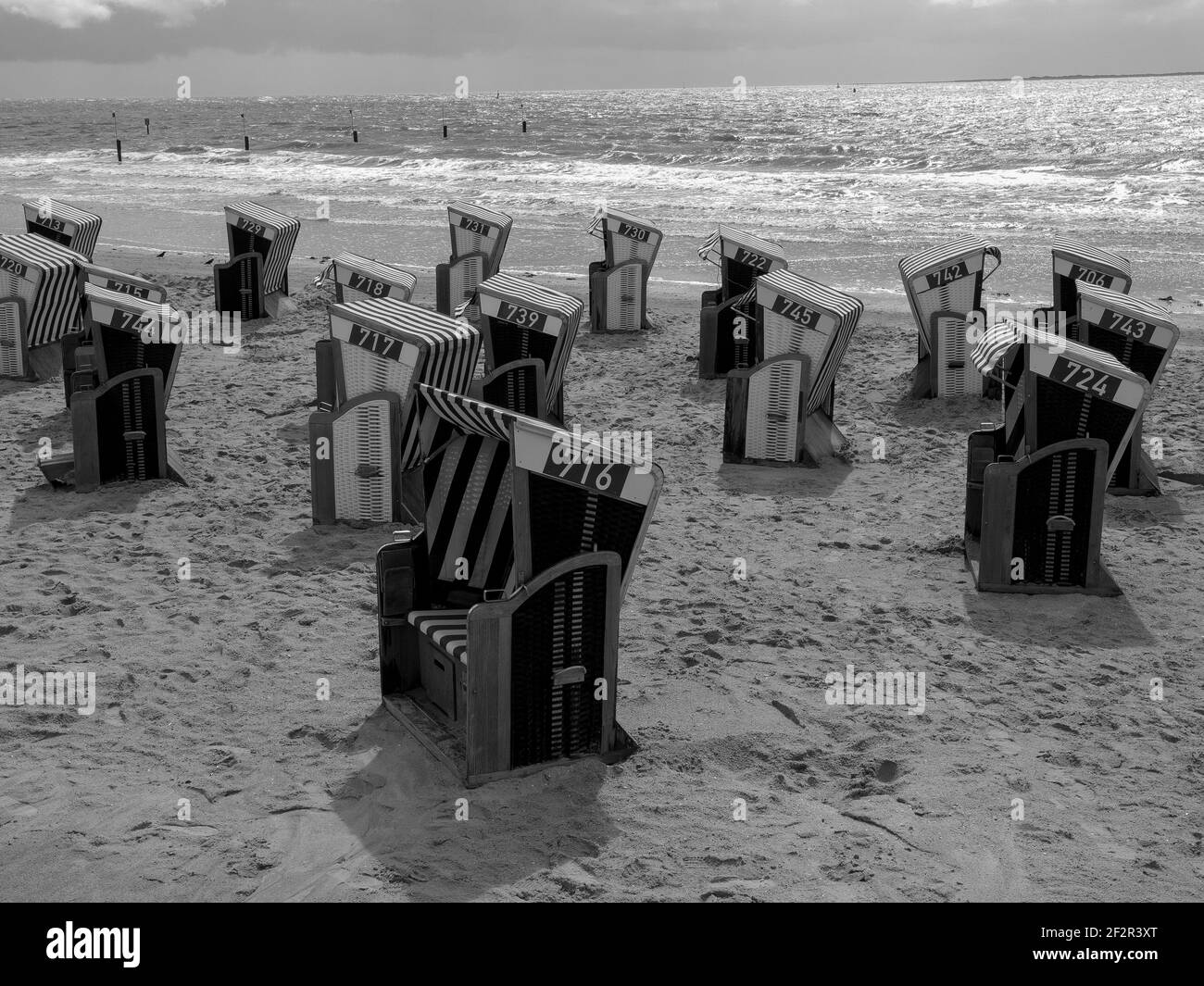 the beach of norderney Stock Photo - Alamy
