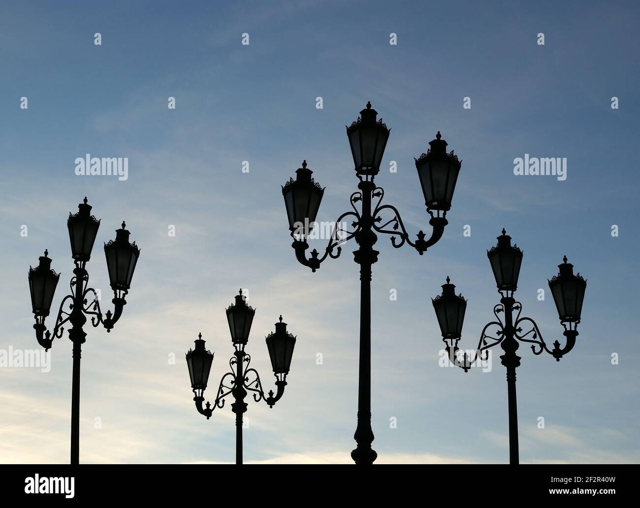 A street lamp (lantern) at the skyline Stock Photo - Alamy