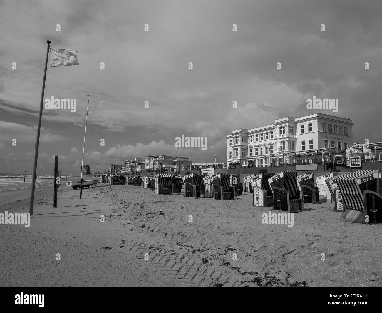 the beach of norderney Stock Photo - Alamy
