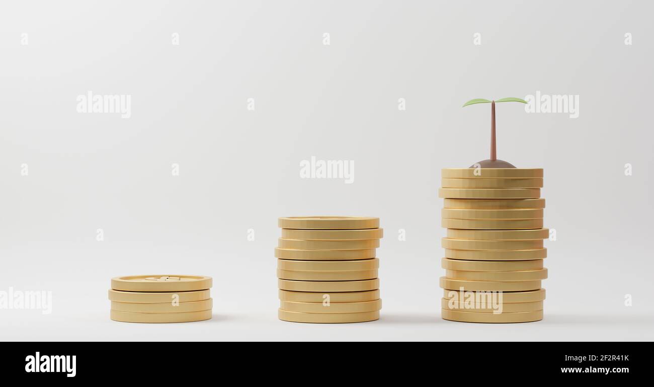 Investment financial growth symbol tree hi-res stock photography and ...