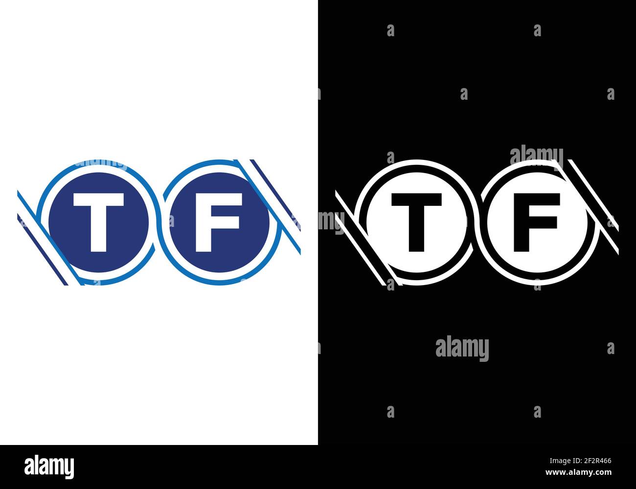 TF Letter Logo Design. Creative T F Letters icon vector Stock Vector ...