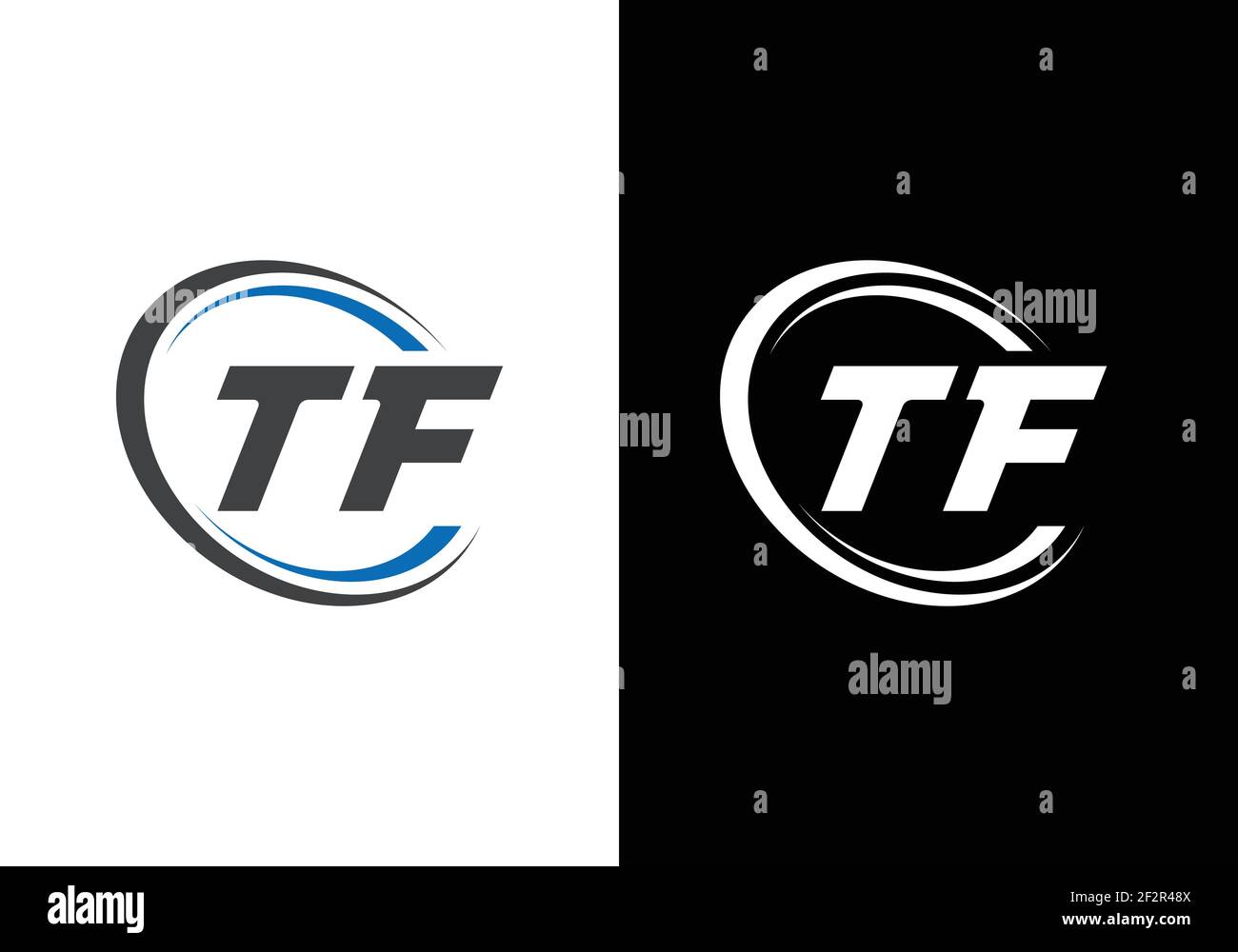 TF Letter Logo Design. Creative T F Letters icon vector Stock Vector ...