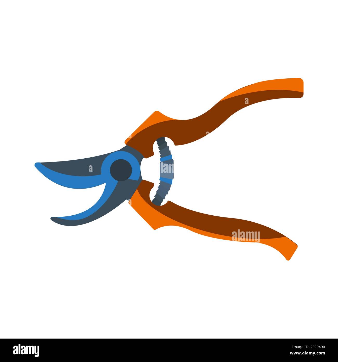 Pruning with hand tool Stock Vector Images - Alamy