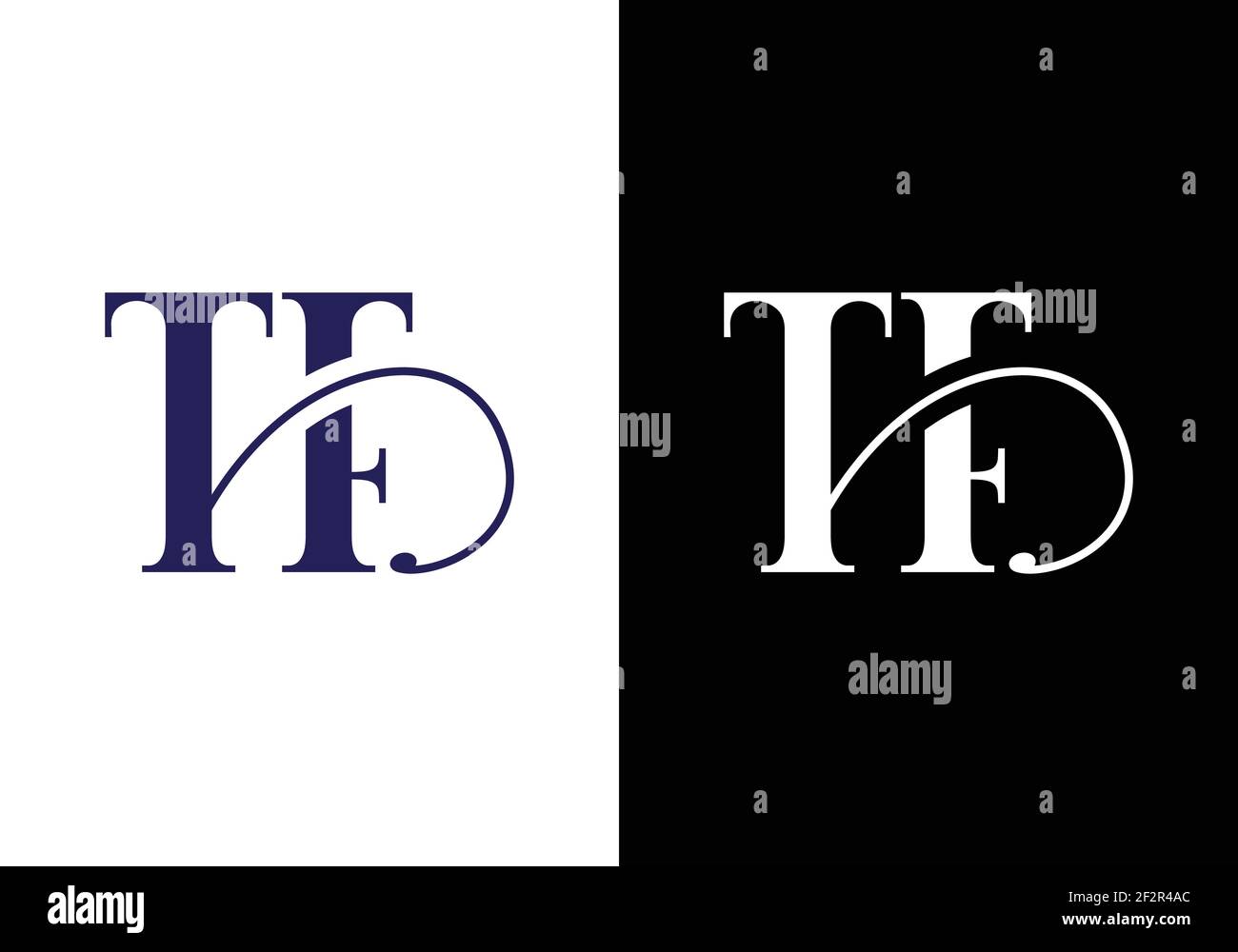 TF Letter Logo Design. Creative T F Letters icon vector Stock Vector Image & Art - Alamy