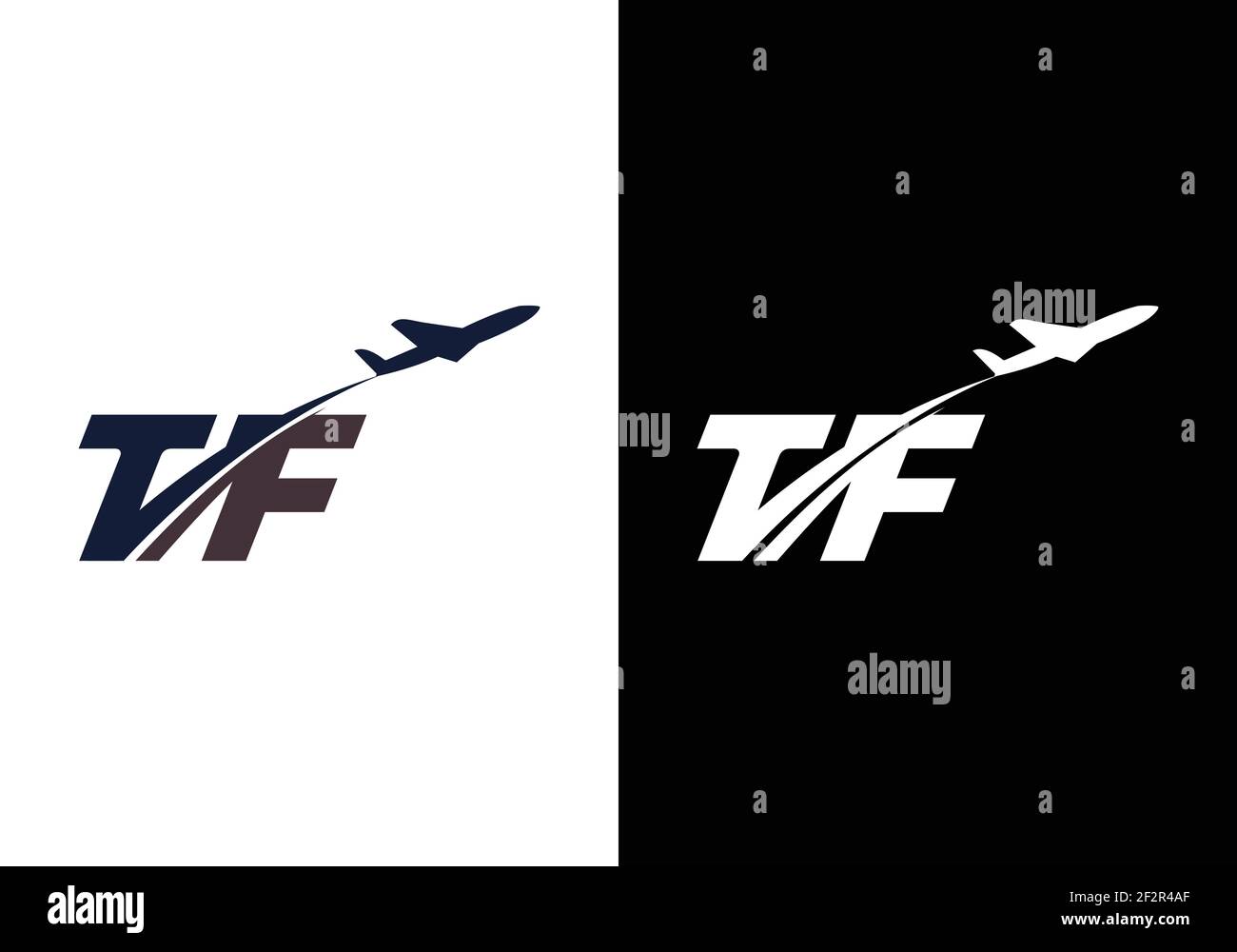 TF Letter Logo Design. Creative T F Letters icon vector Stock Vector ...