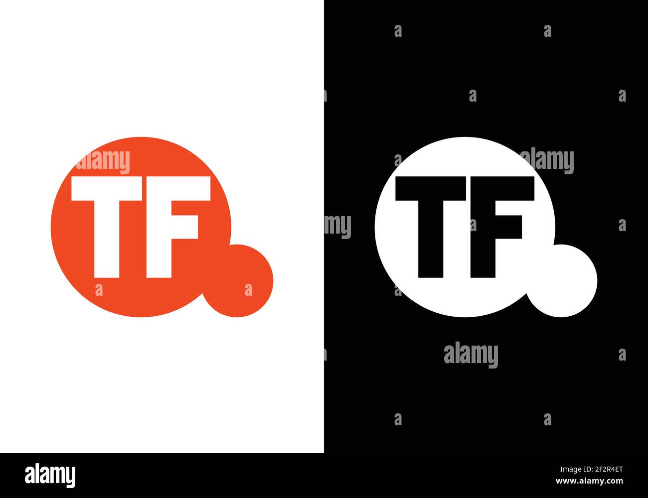 TF Letter Logo Design. Creative T F Letters icon vector Stock Vector ...