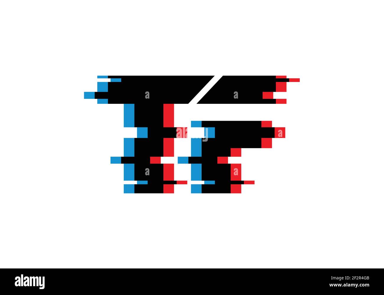 TF Letter Logo Design. Creative T F Letters icon vector Stock Vector ...