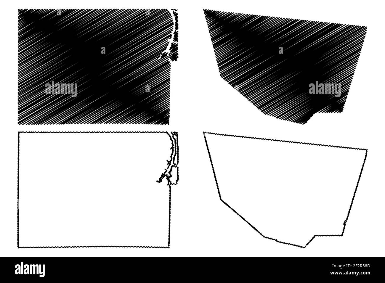 Map of sullivan Stock Vector Images - Alamy