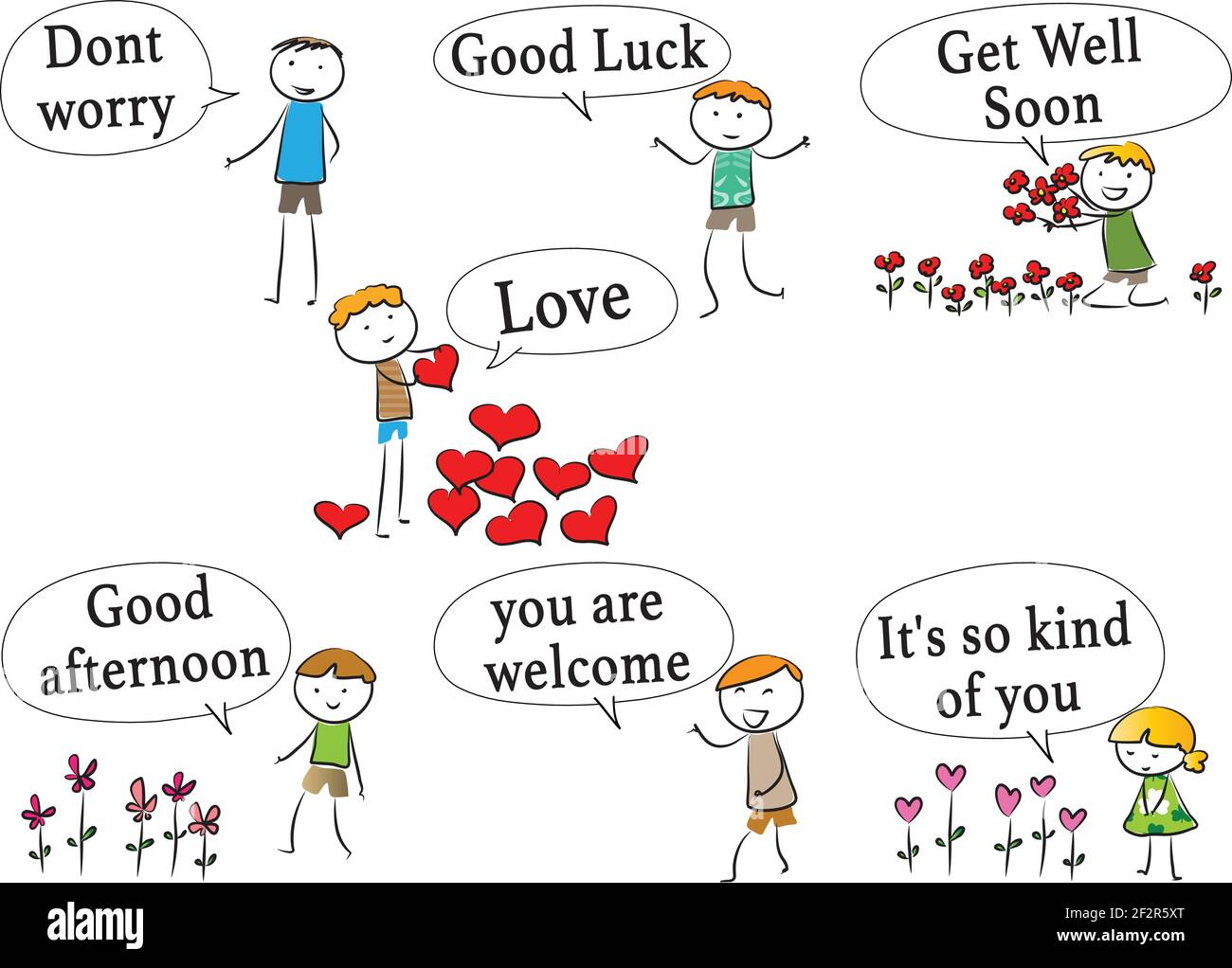 Vector cartoon children emoji set Stock Vector Image & Art - Alamy