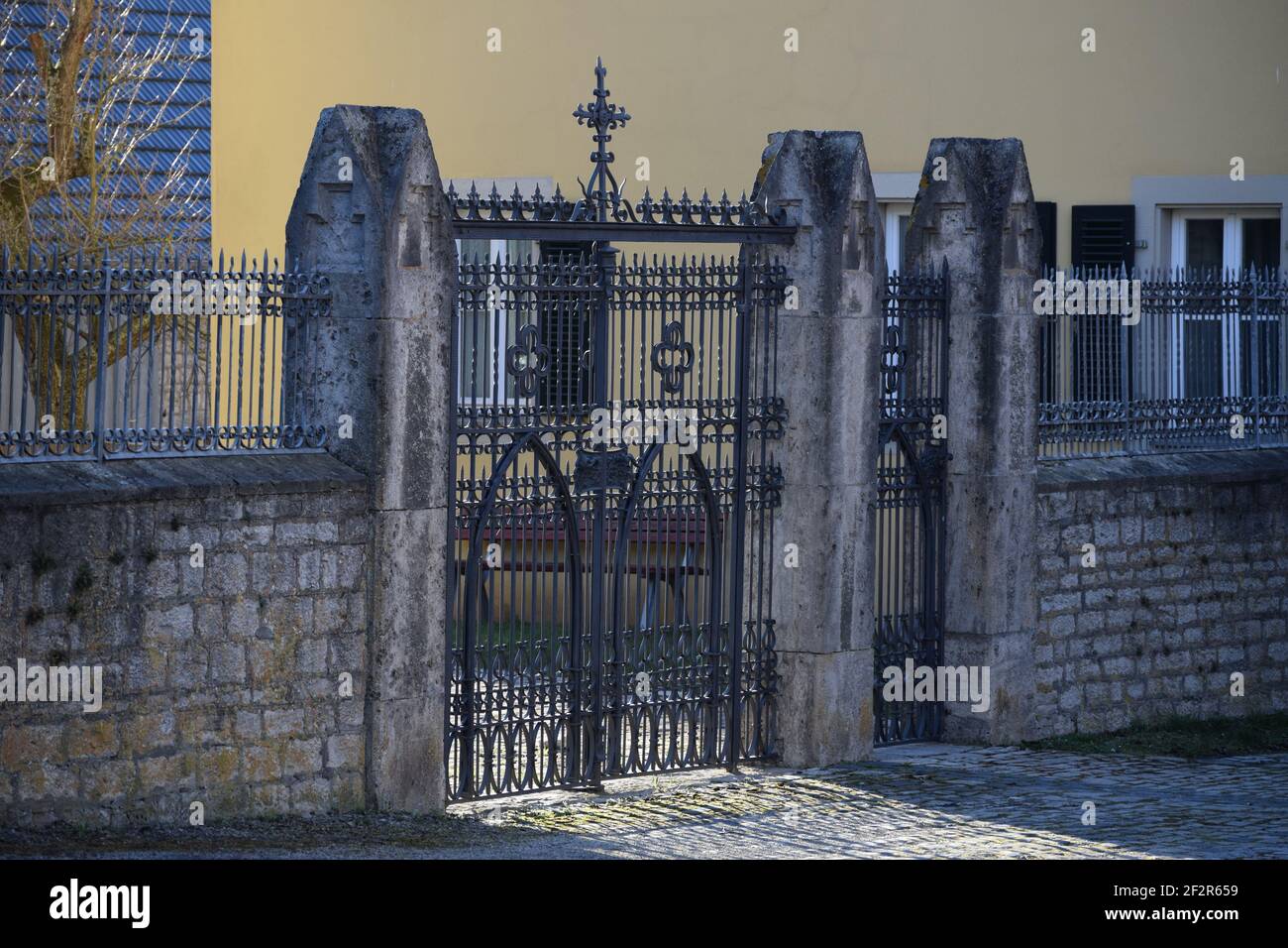 Wrought iron passage hi-res stock photography and images - Alamy