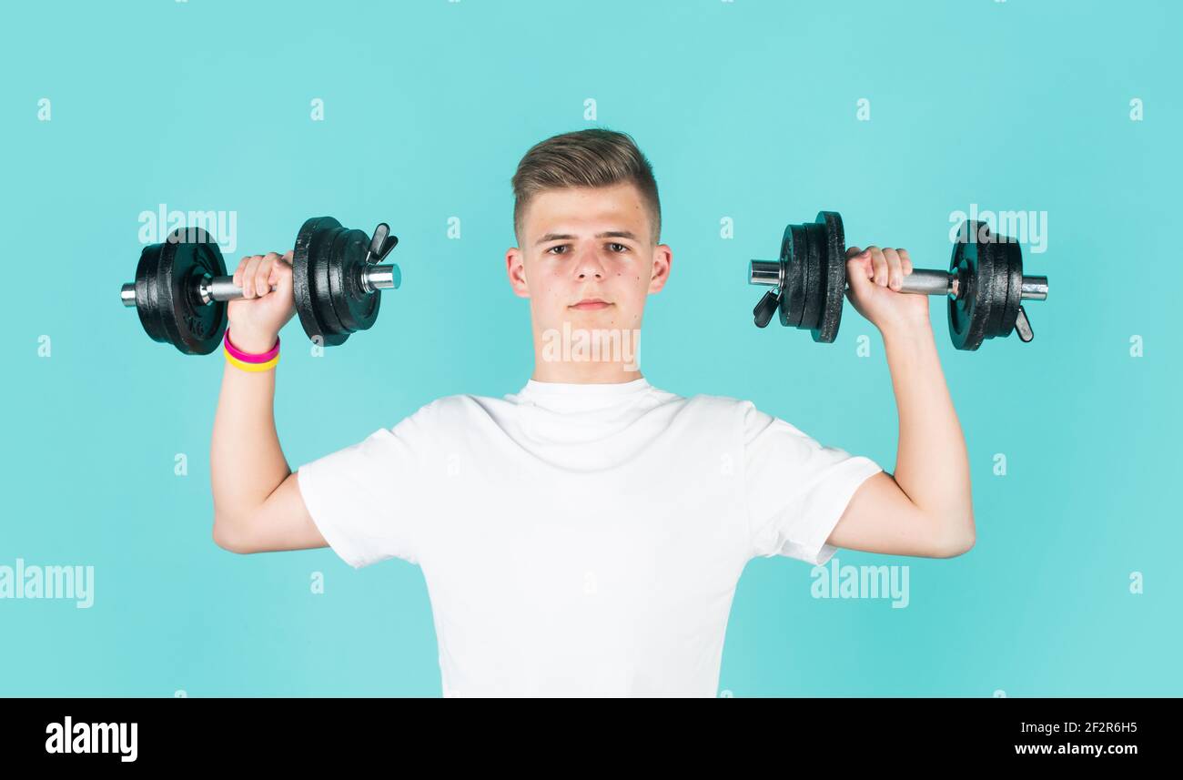Muscular Teen Biceps High Resolution Stock Photography and Images - Alamy