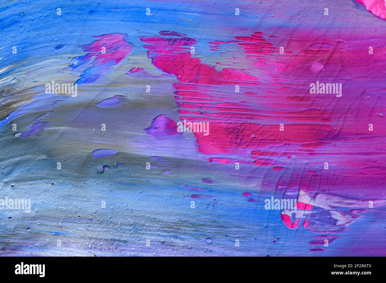 Abstract art background. Hand drawn gouache painting. Color texture ...